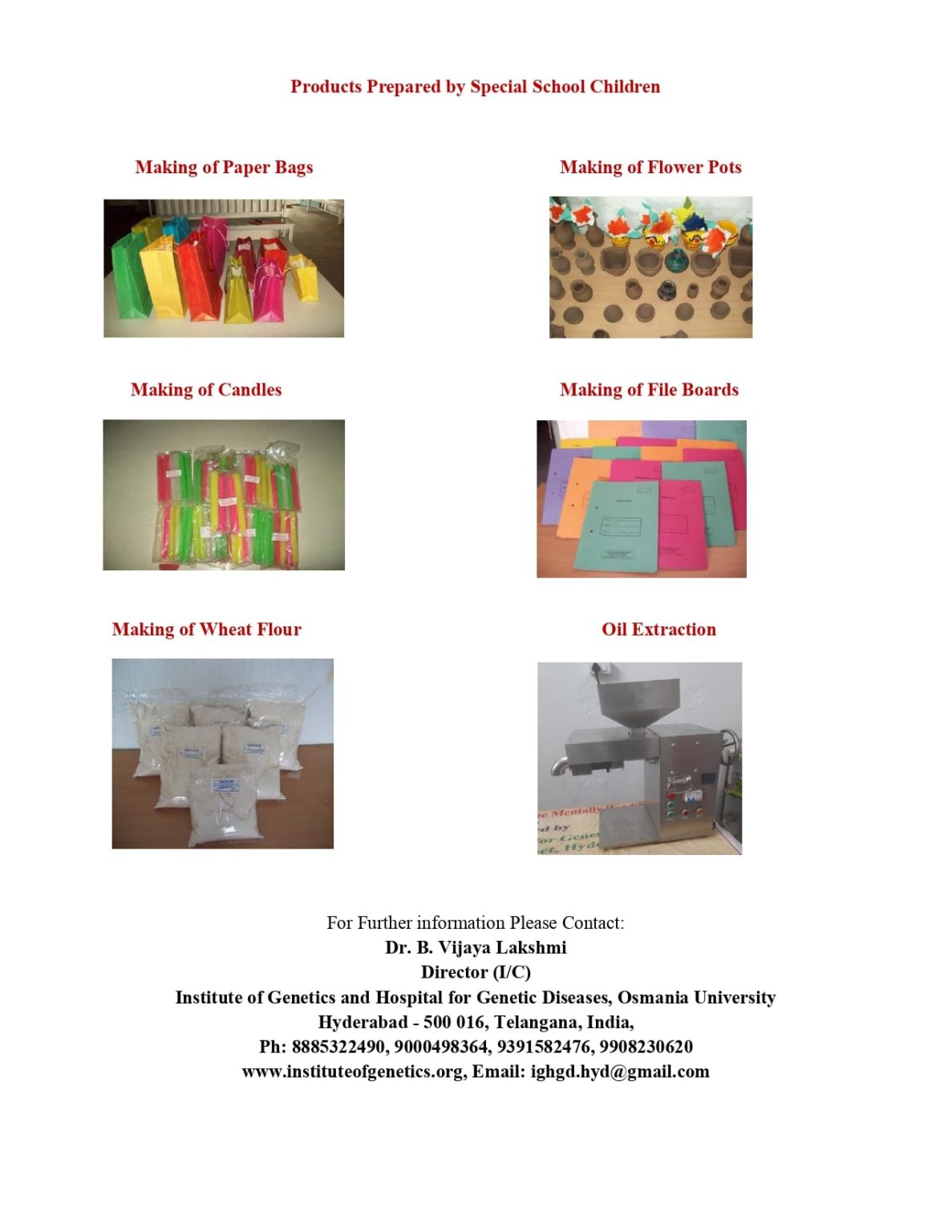 Welcome to Institute of Genetics & Hospital for Genetic Diseases | OU ...